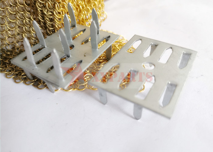 Perforated Acoustical Insulation Impaling Clips